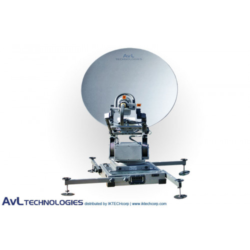 AvL 1098FA Mobile VSAT FlyAway Satellite Antenna Ku-Band | IKTech ...