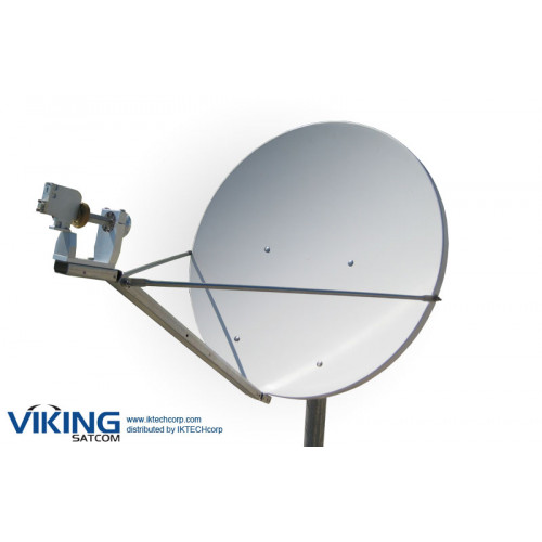 VIKING P-120KUI Prodelin 1,2 meter Ku Band TX RX Intelsat VSAT Transmit ...